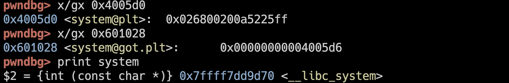return_to_library 질문 (NX, PLT 관련) | 커뮤니티 | Dreamhack